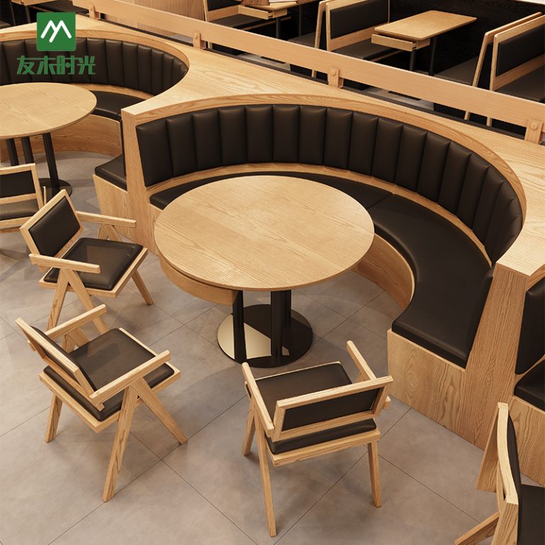 Bulk Chinese Restaurant, Fast Food Restaurant Table and Chair Set