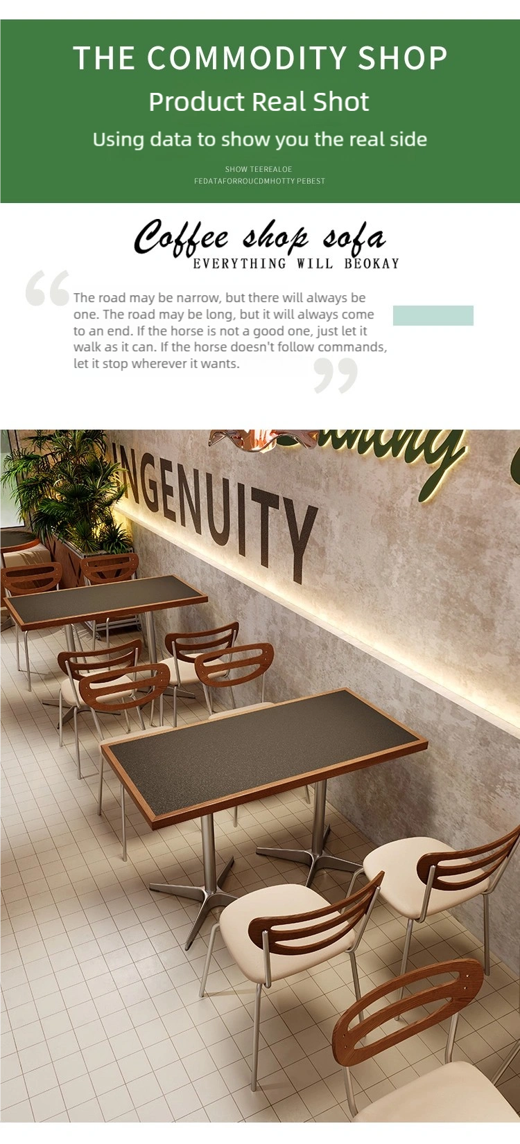 Wholesale Restaurant Dining Furniture with Shell-Back Booth