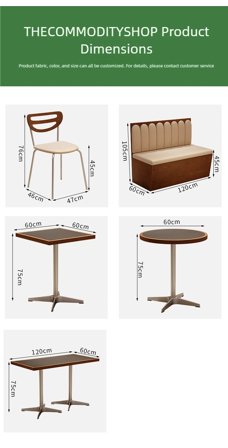 Wholesale Restaurant Dining Furniture with Shell-Back Booth